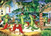 Louisiana Cajun Christmas Cards | Gulf Coast Christmas Cards